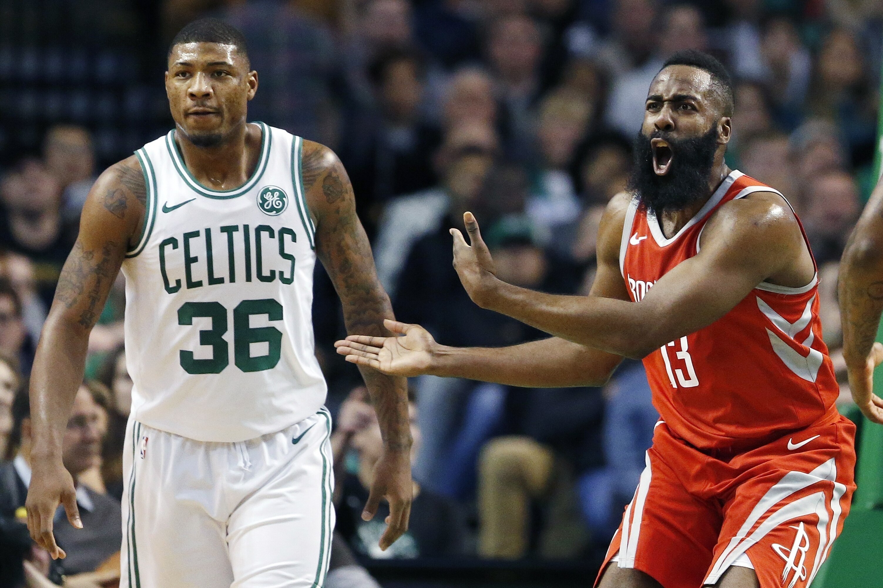 James Harden Offensive Fouls on Marcus Smart Confirmed by L2M Report