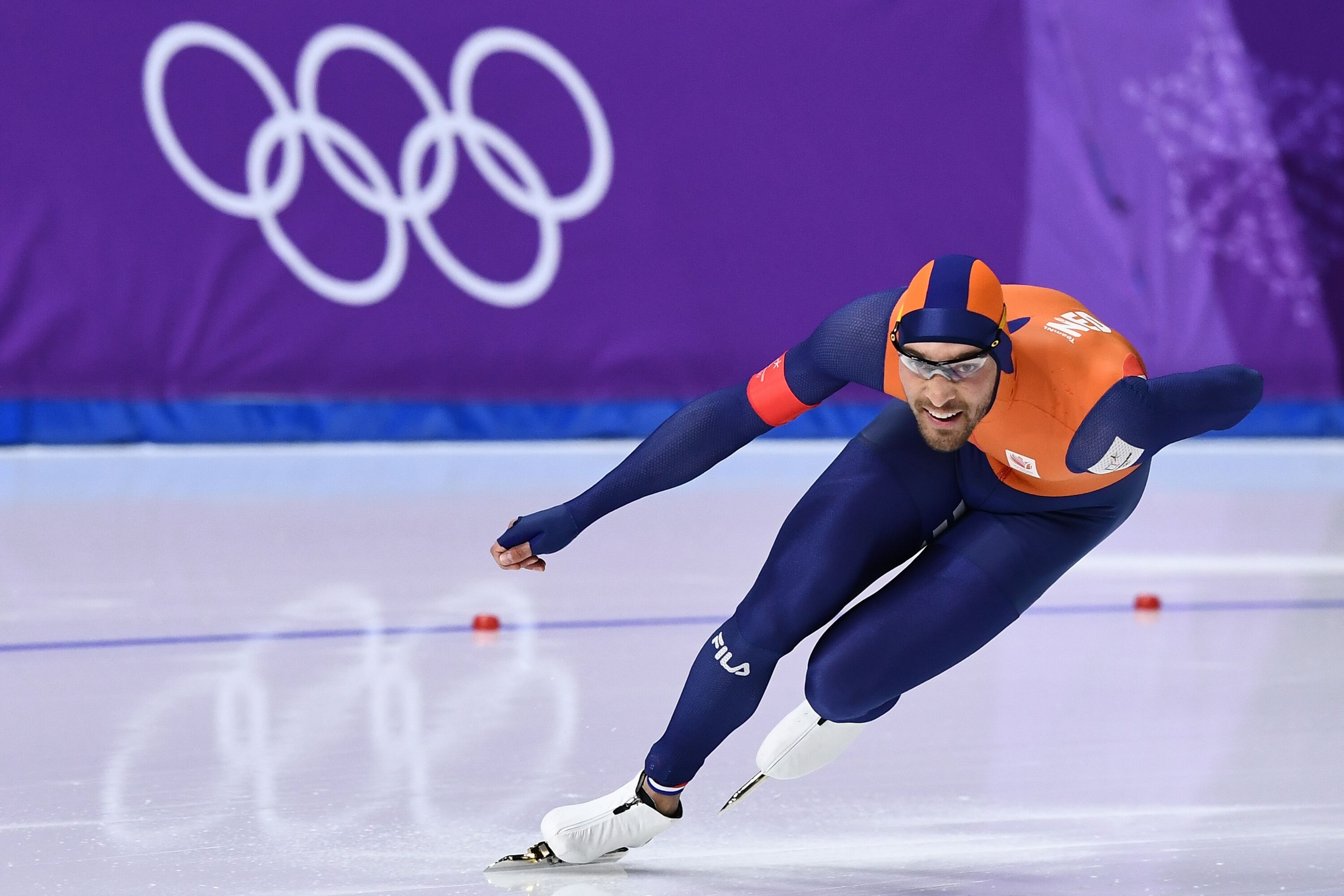 Kjeld Nuis Wins 1500m Speedskating Gold Medal at 2018 Winter Olympics