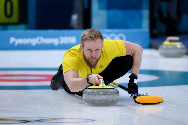 Curling Men's Round-Robin Late Thursday Results at Olympics 2018