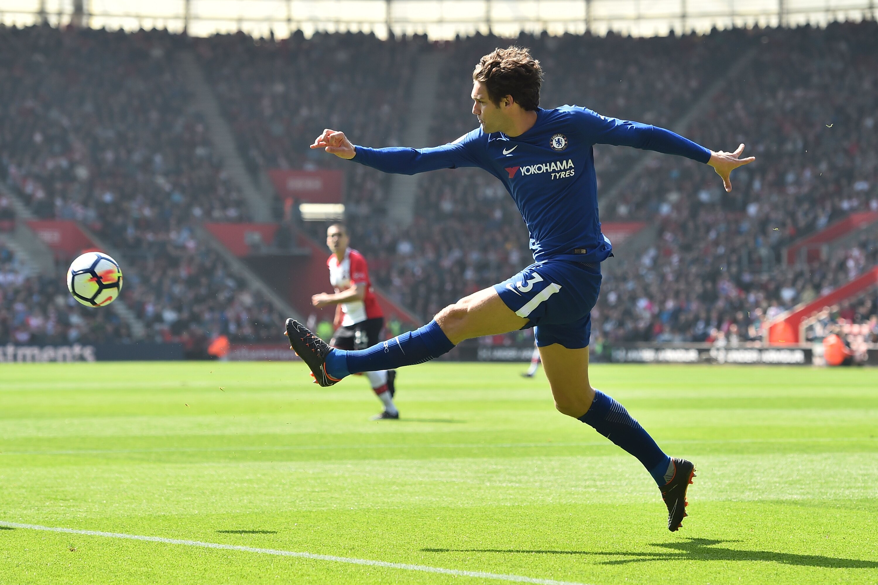 Marcos Alonso Charged with Violent Conduct by FA After Shane Long Incident