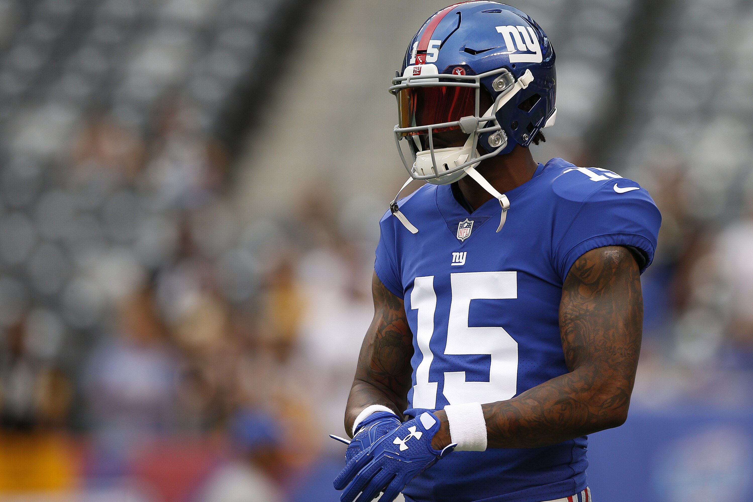Brandon Marshall Released by Giants Due to Failed Physical