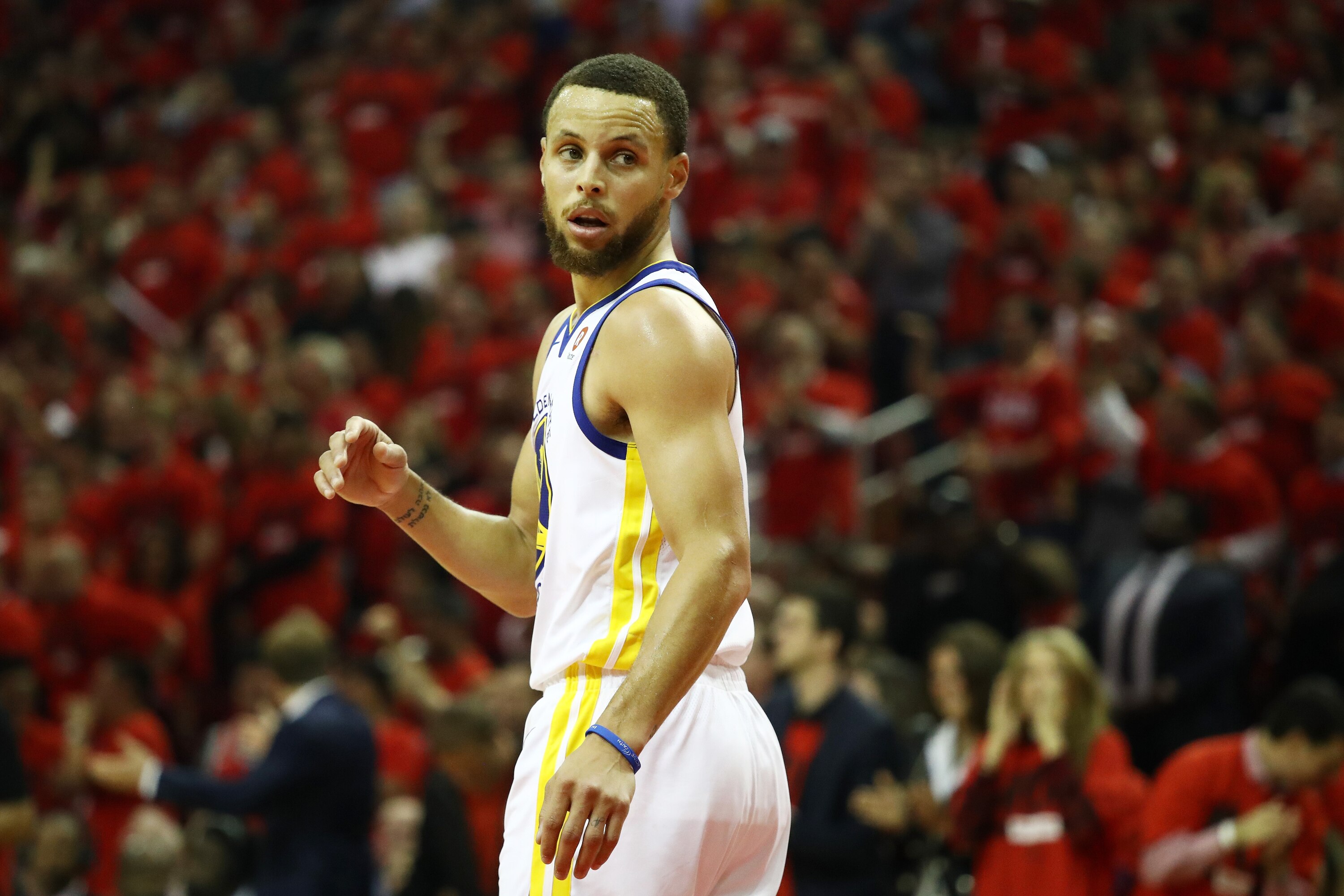 Stephen Curry 'Not Losing Any Sleep' over Offensive Struggles vs. Rockets