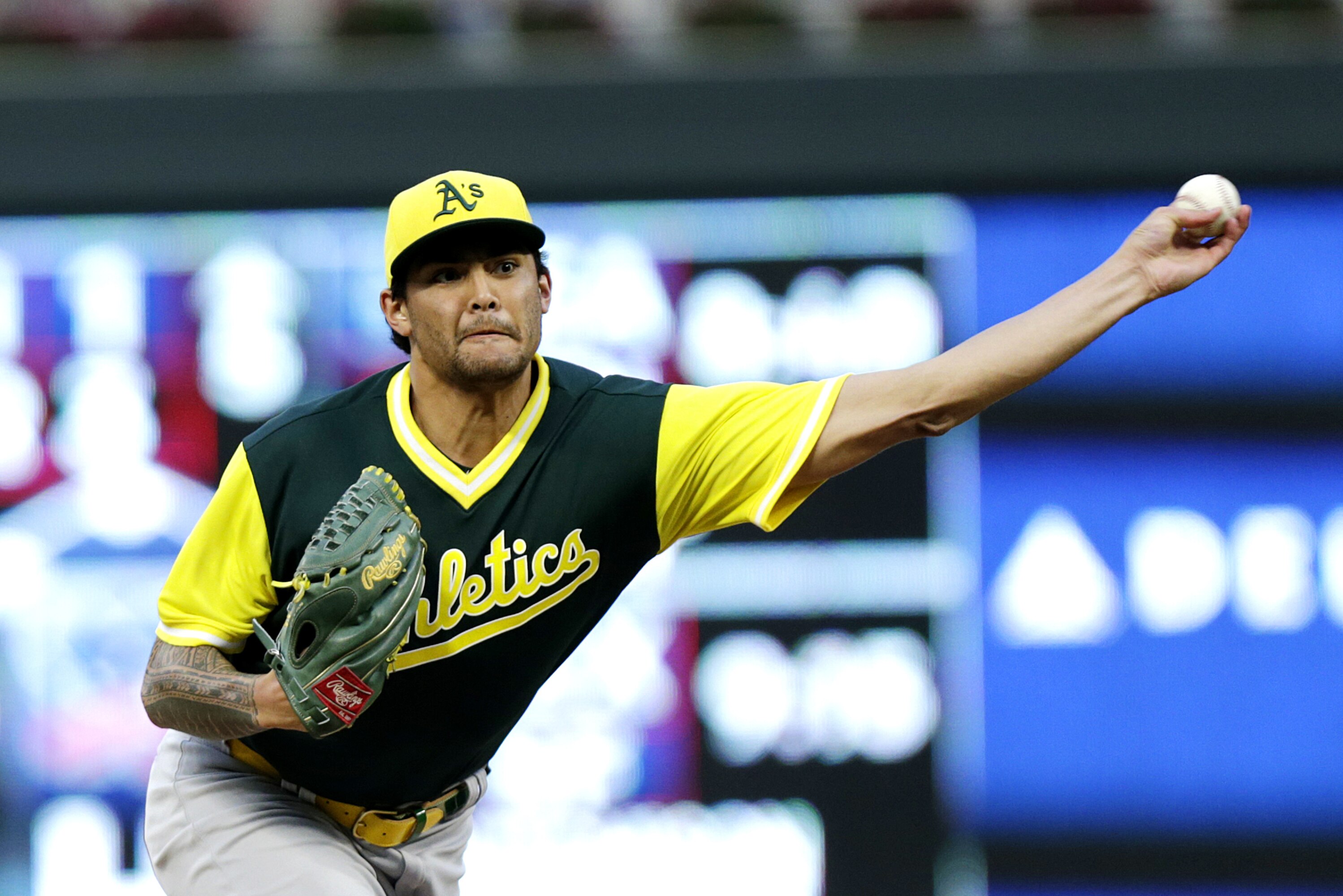 Sean Manaea Shut Down After Shoulder Injury Diagnosed as Rotator Cuff ...
