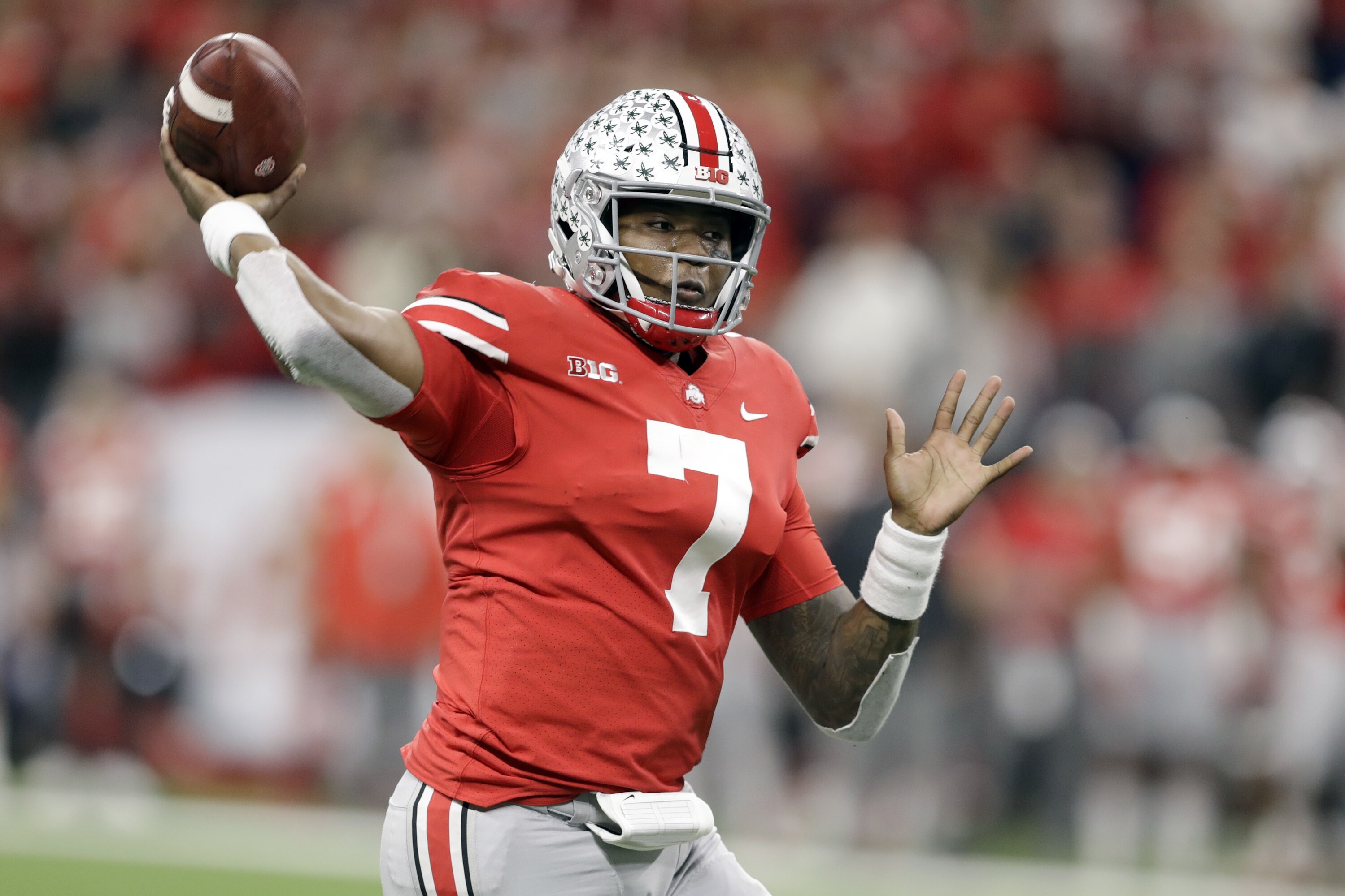 Report: Dwayne Haskins Gets 1st-Round Grade from 2019 NFL Draft ...