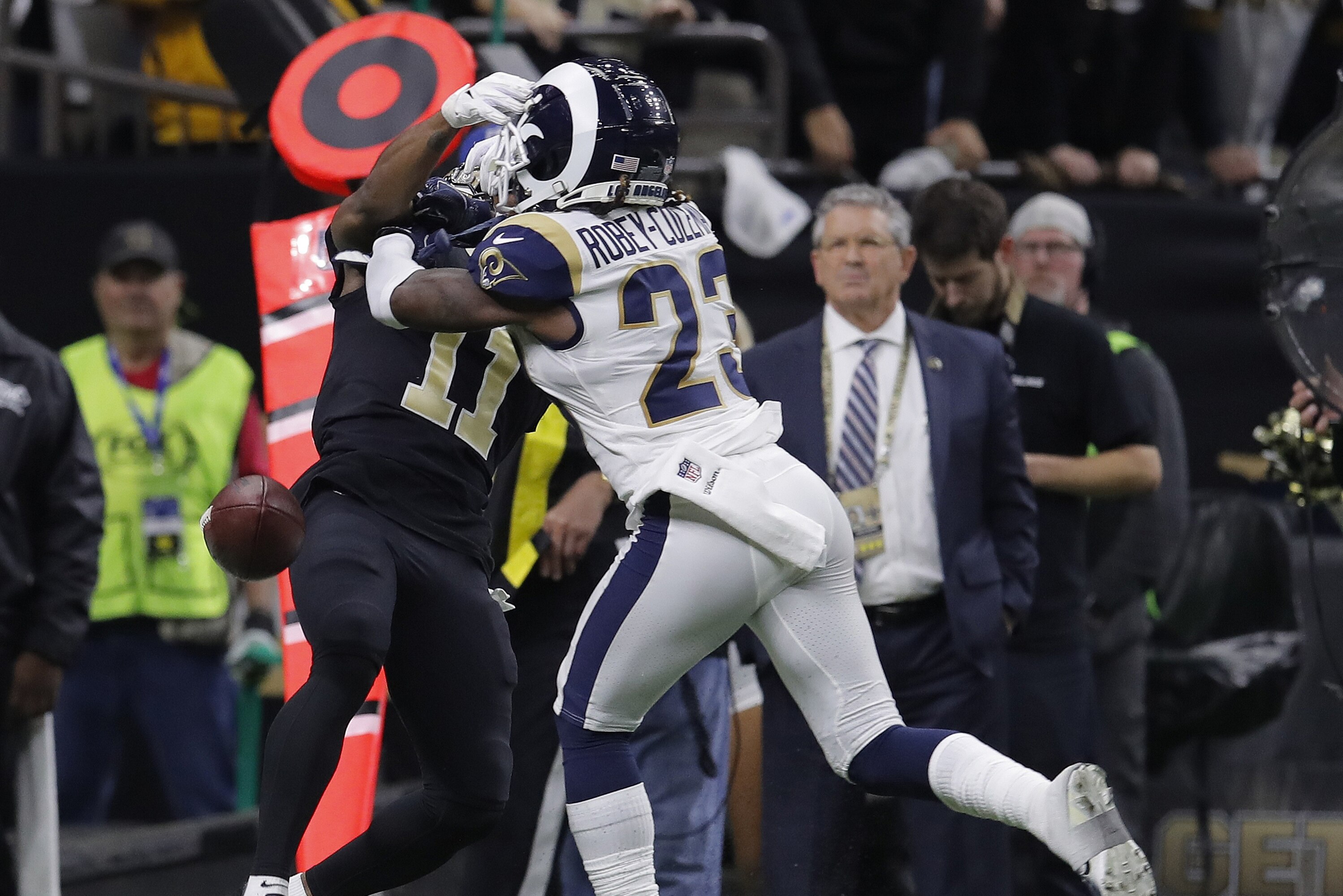 Saints Fans Petition for NFC Title Rematch with Rams After Missed PI Call