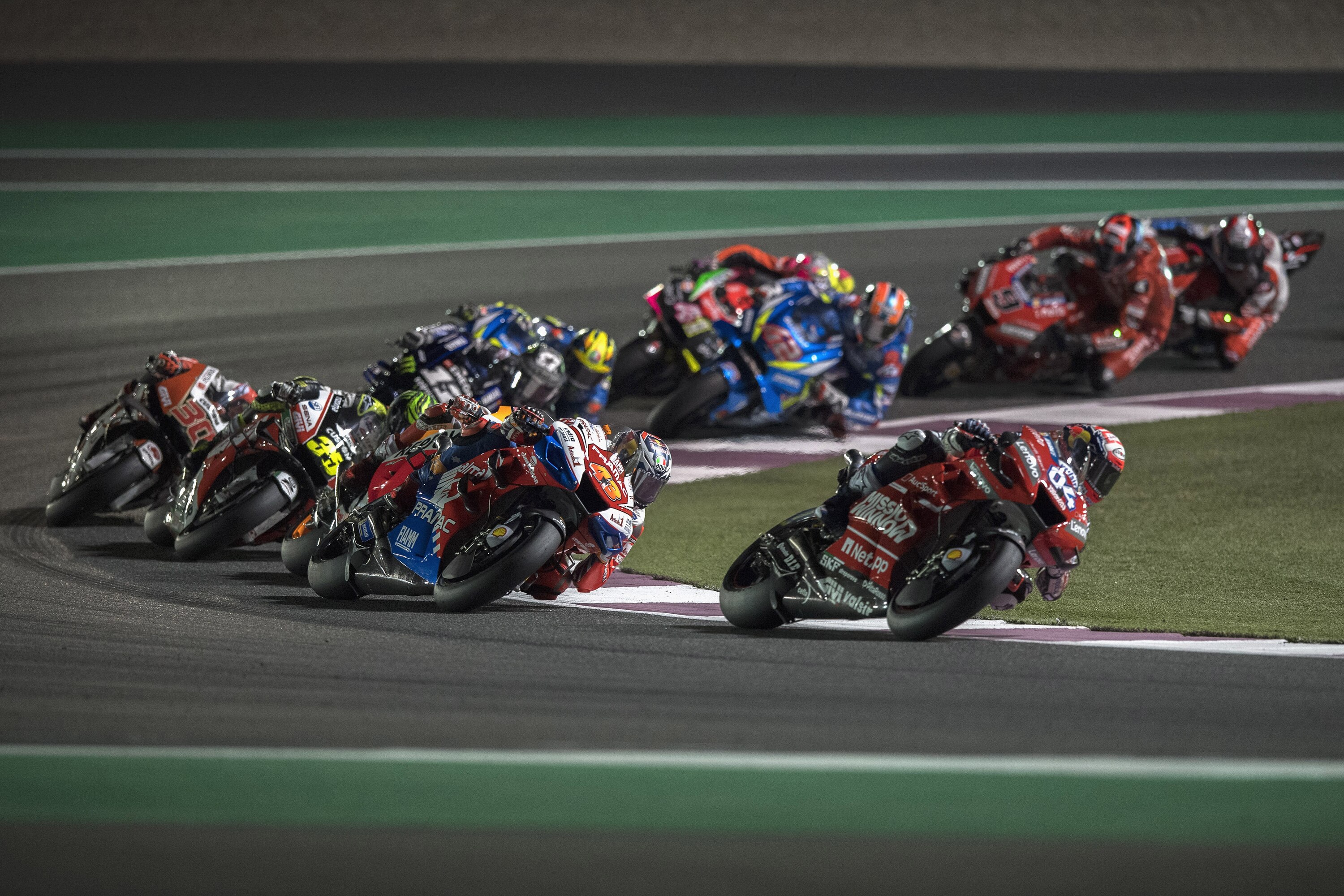 Motorcycle Racers Marion Calvo, Jorge Martinez Suspended After Fight on ...