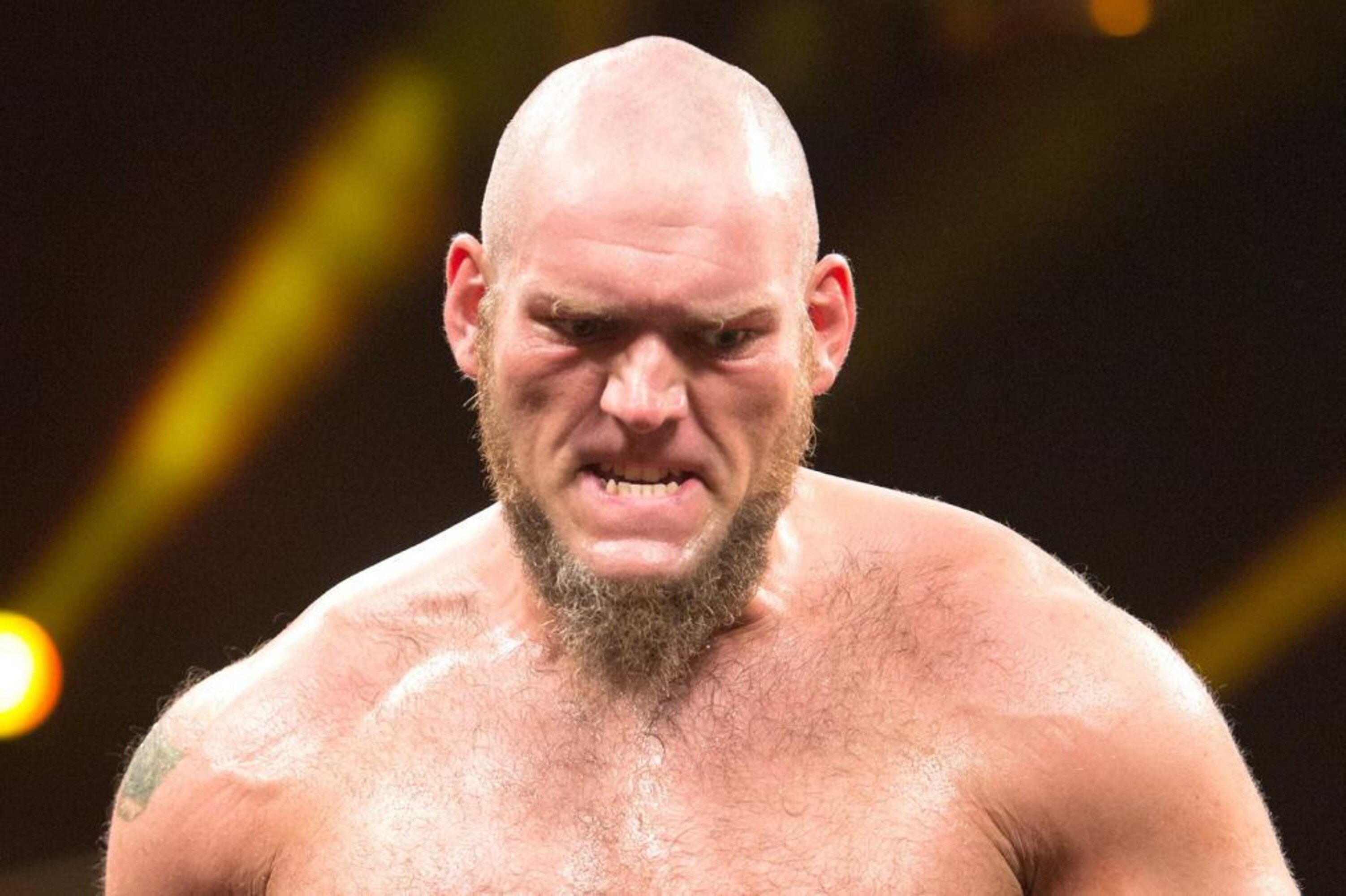 Video: Lars Sullivan Attacks Kurt Angle in Main Roster Debut on WWE Raw