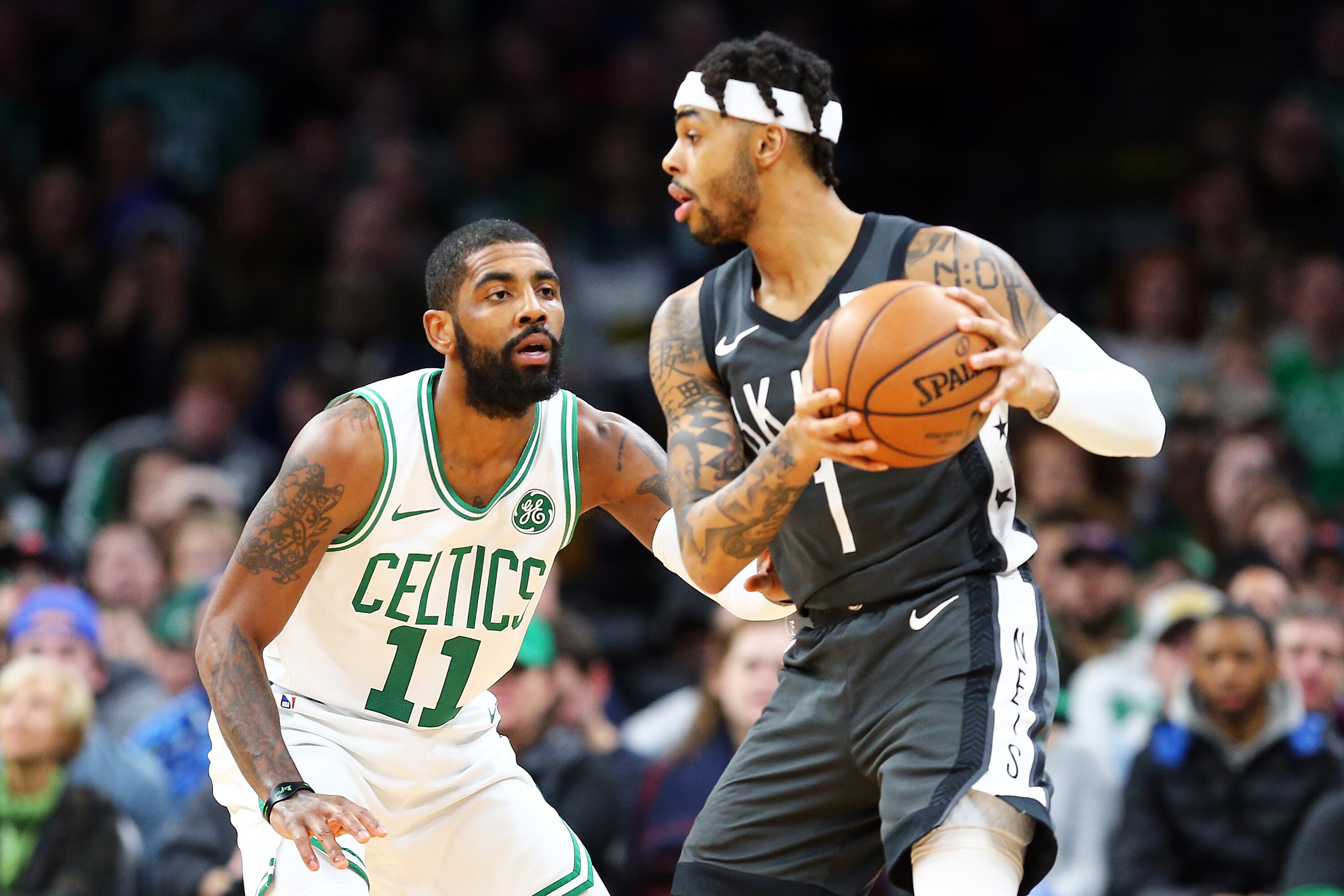 Lowe: Most Execs Say Kyrie Irving Worth $8M-$10M More Than D'Angelo Russell