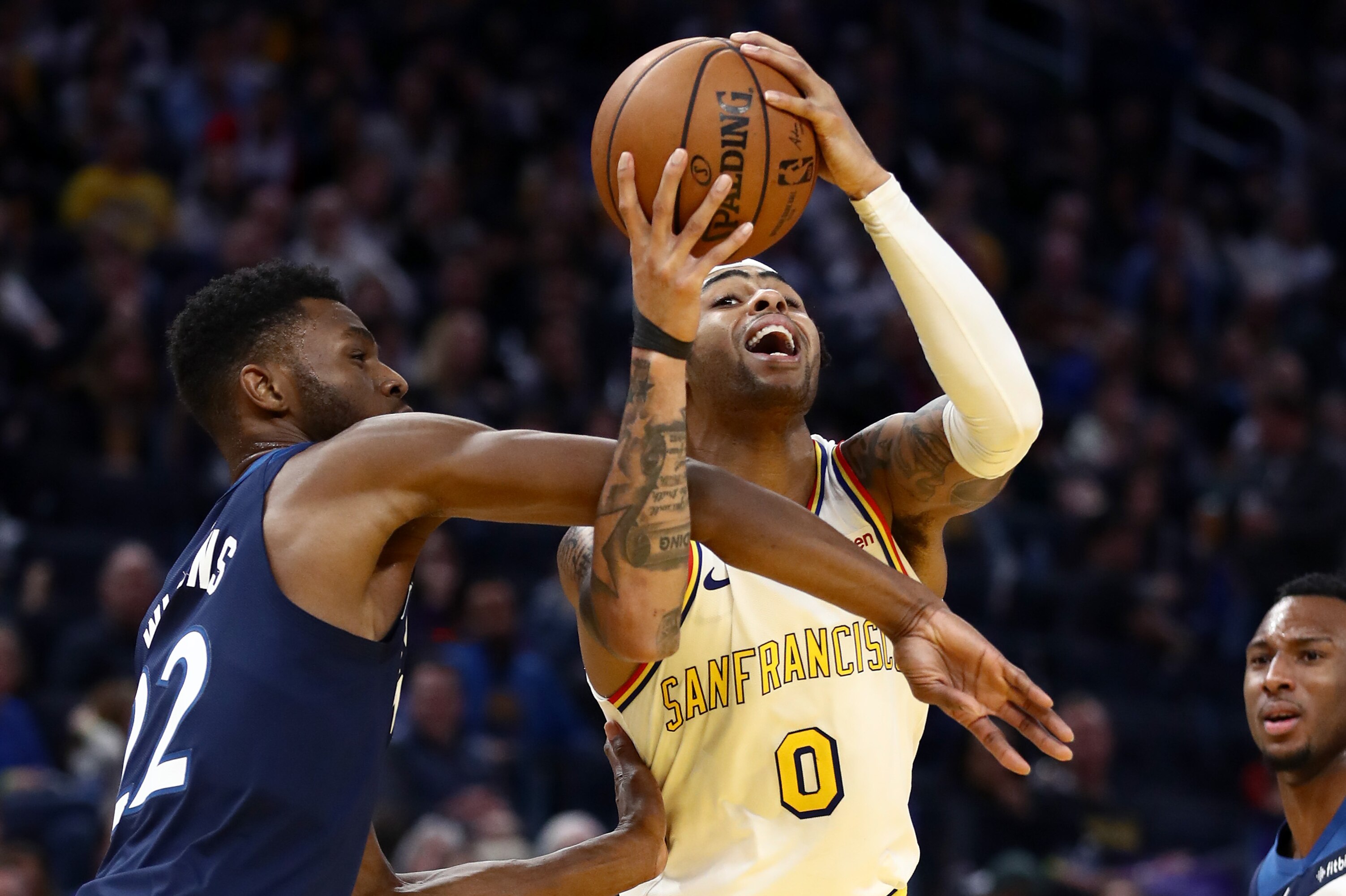 Breaking Down D'Angelo Russell, Andrew Wiggins Fits After Blockbuster Trade