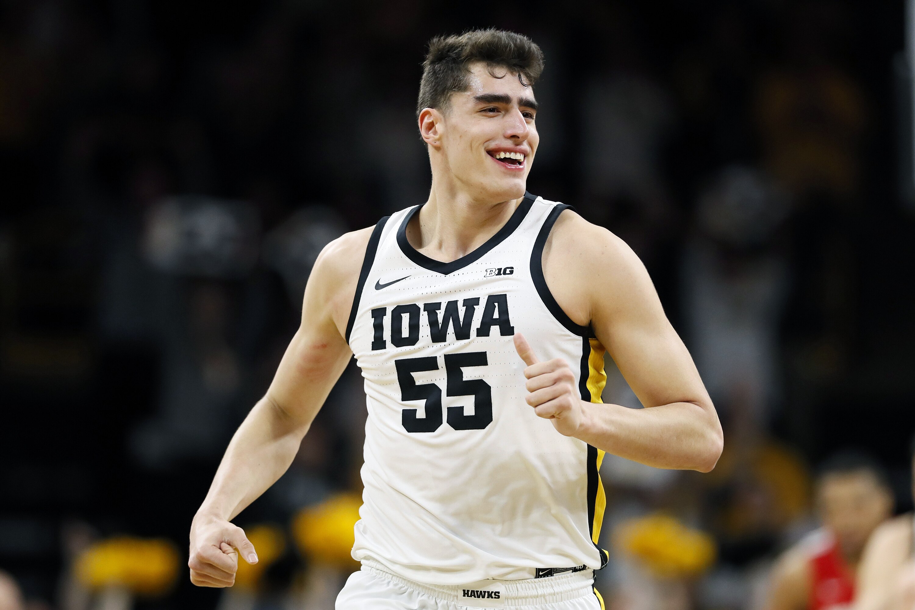 Iowa's Luke Garza Declares for 2020 NBA Draft, Won't Hire Agent