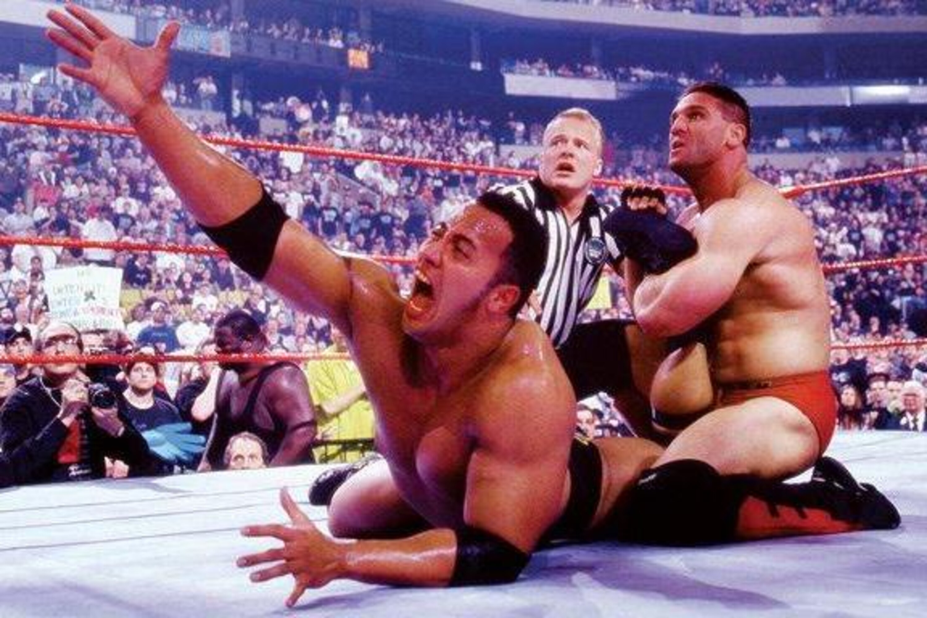 Attitude Era: Ken Shamrock vs. The Rock and the Demons of the Road