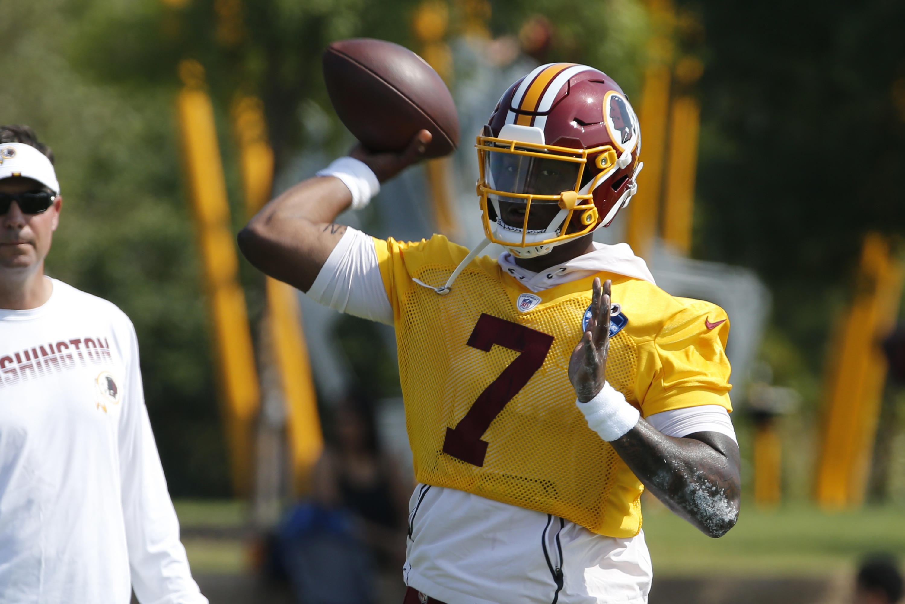 Redskins QB Dwayne Haskins Says He's Dropped 7 Percent Body Fat This ...