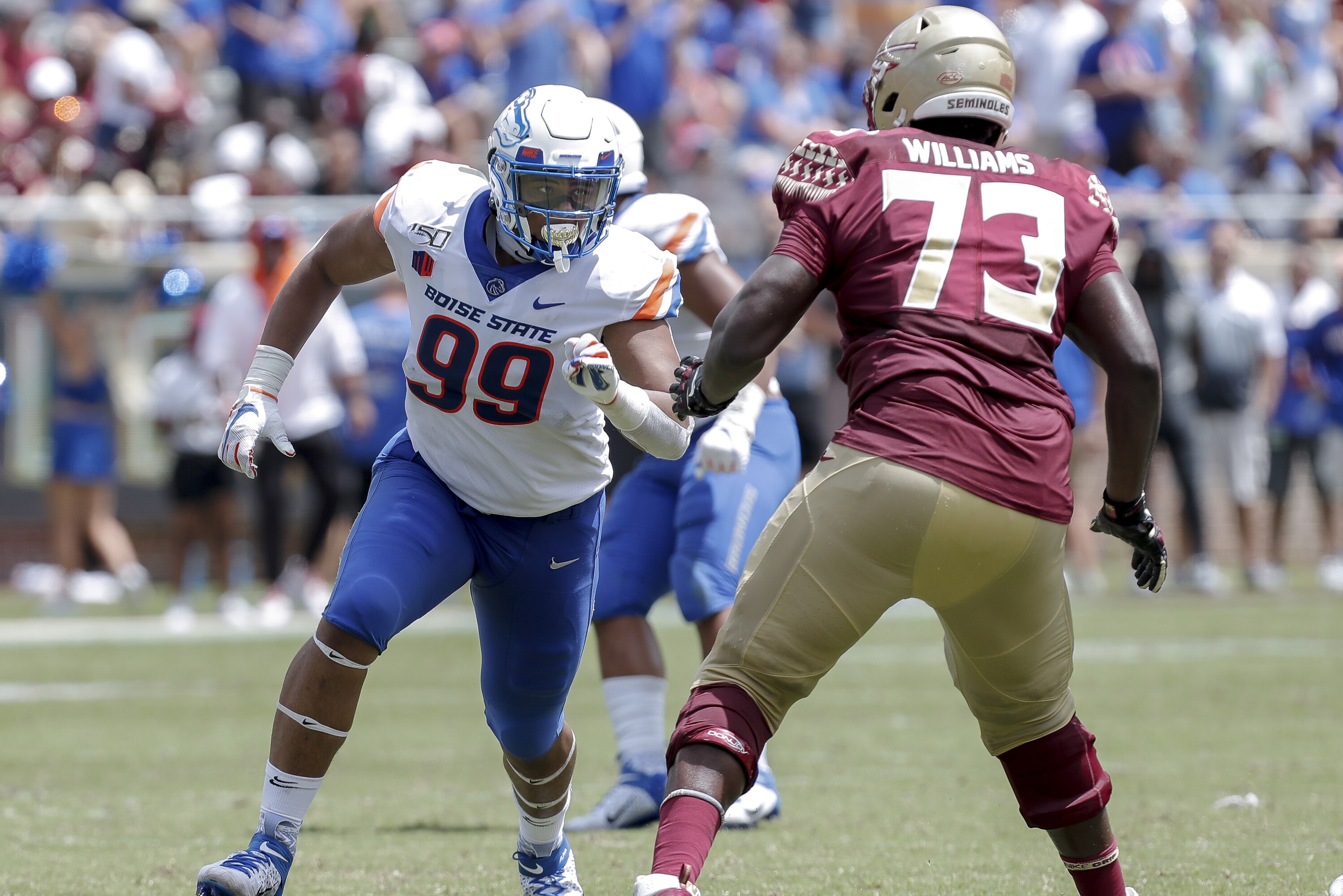 Ex-FSU OL Jauan Williams Arrested on Battery Charges for Allegedly ...