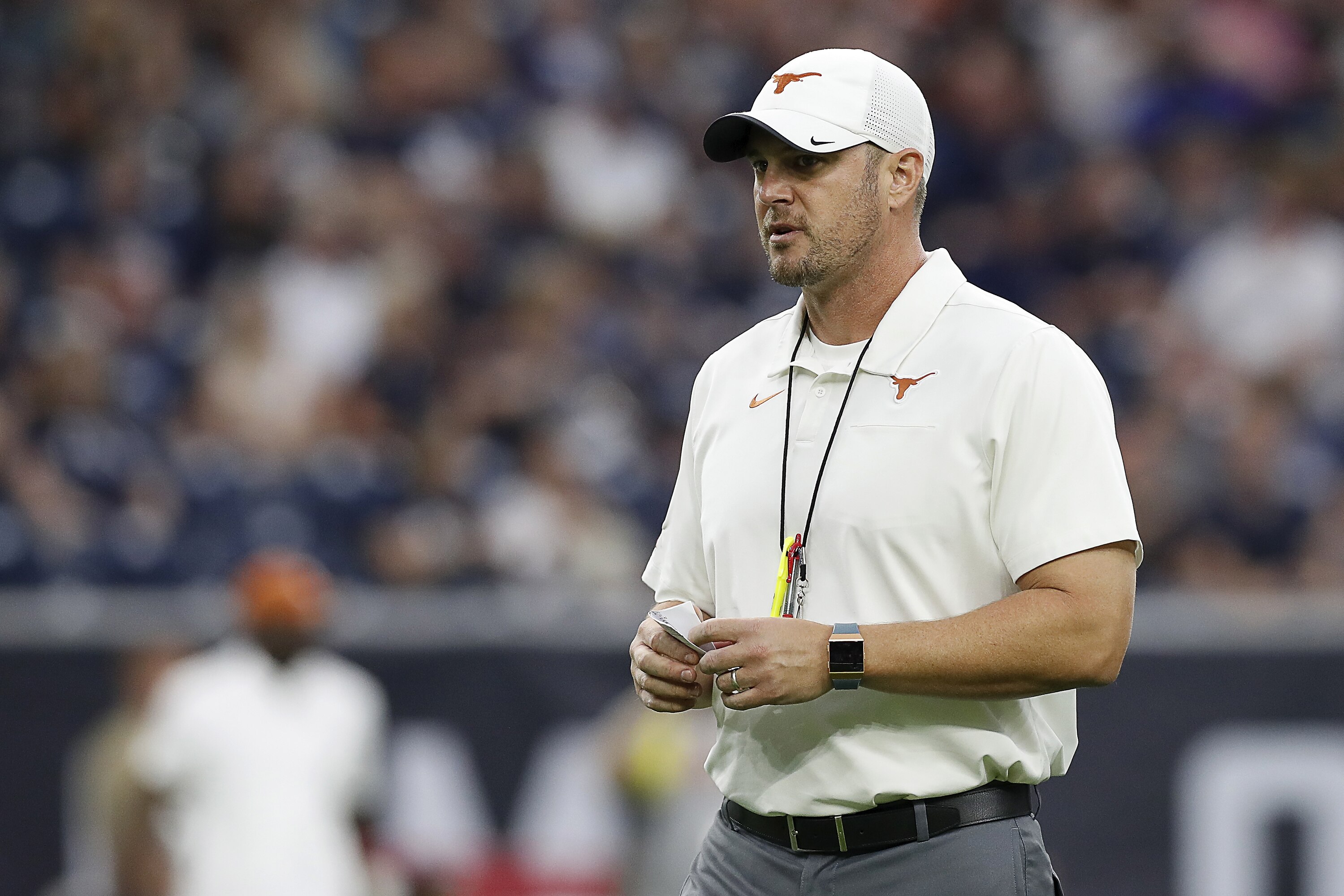 Texas HC Tom Herman Discusses Fans' 'Double Standard' with Black Players