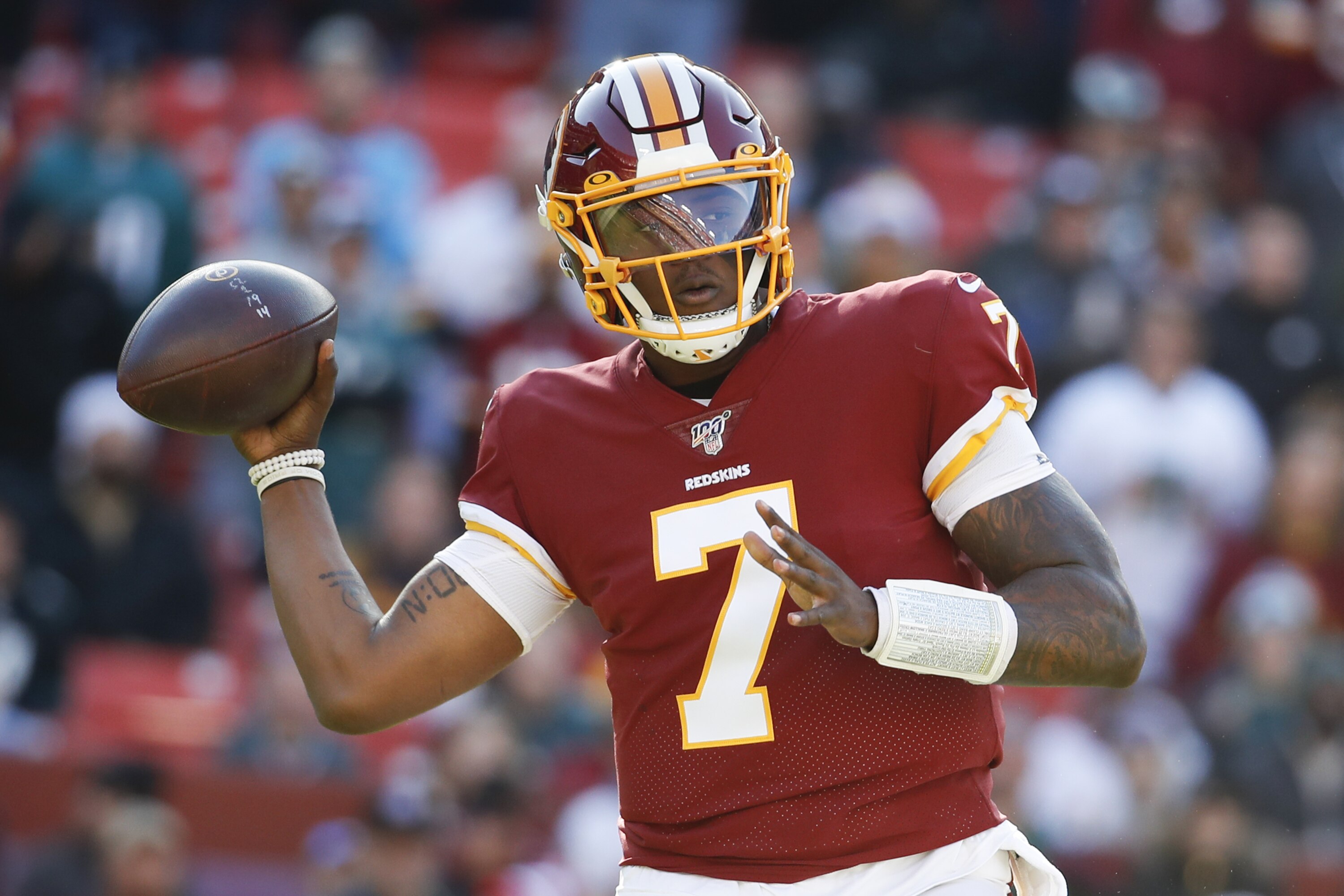 Dwayne Haskins Reacts to Washington NFL Team Changing Nickname, Logo