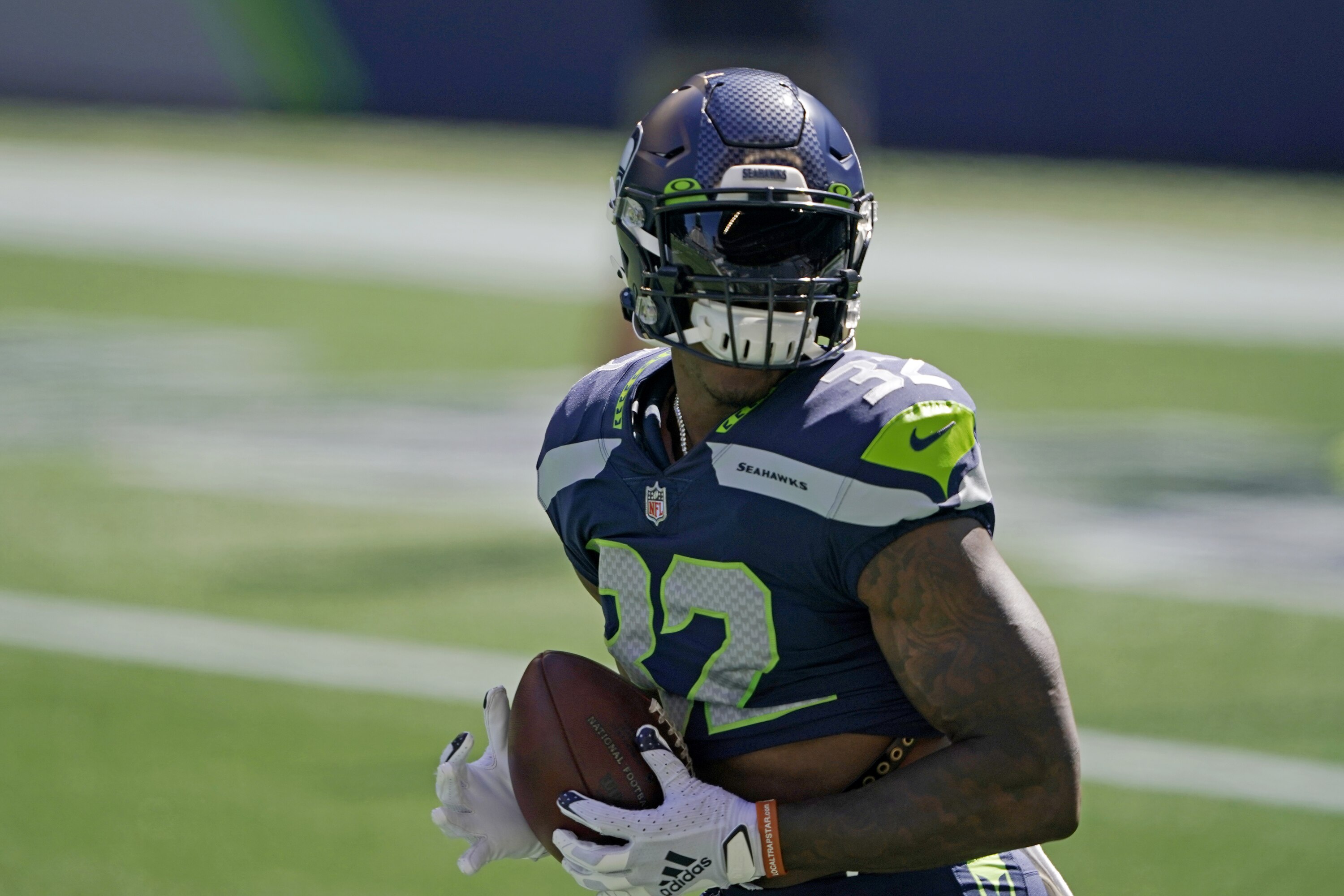 Chris Carson Says He Hasn't Discussed Contract Extension with Seahawks