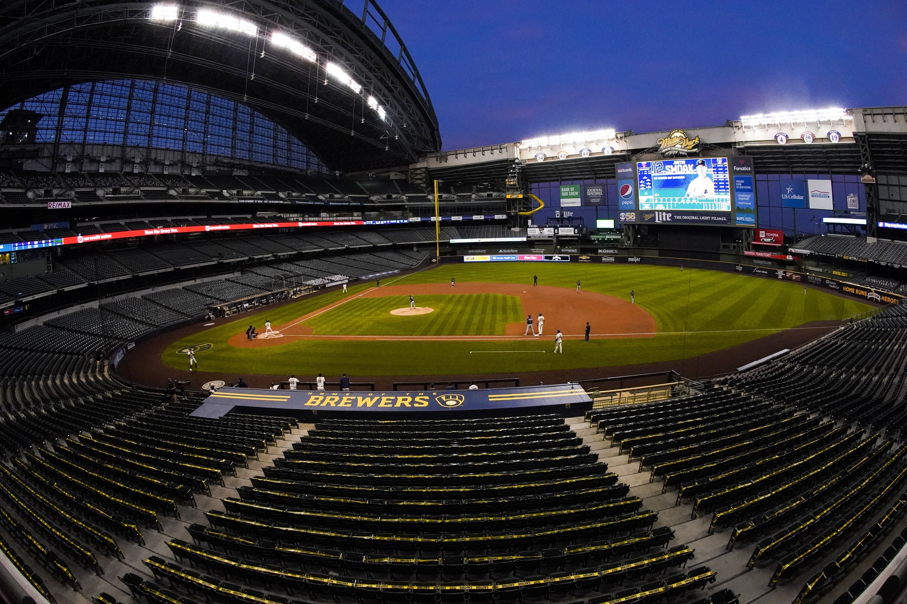 Keyon Lambert Shown on Video Riding Tractor, Damaging Miller Park Field