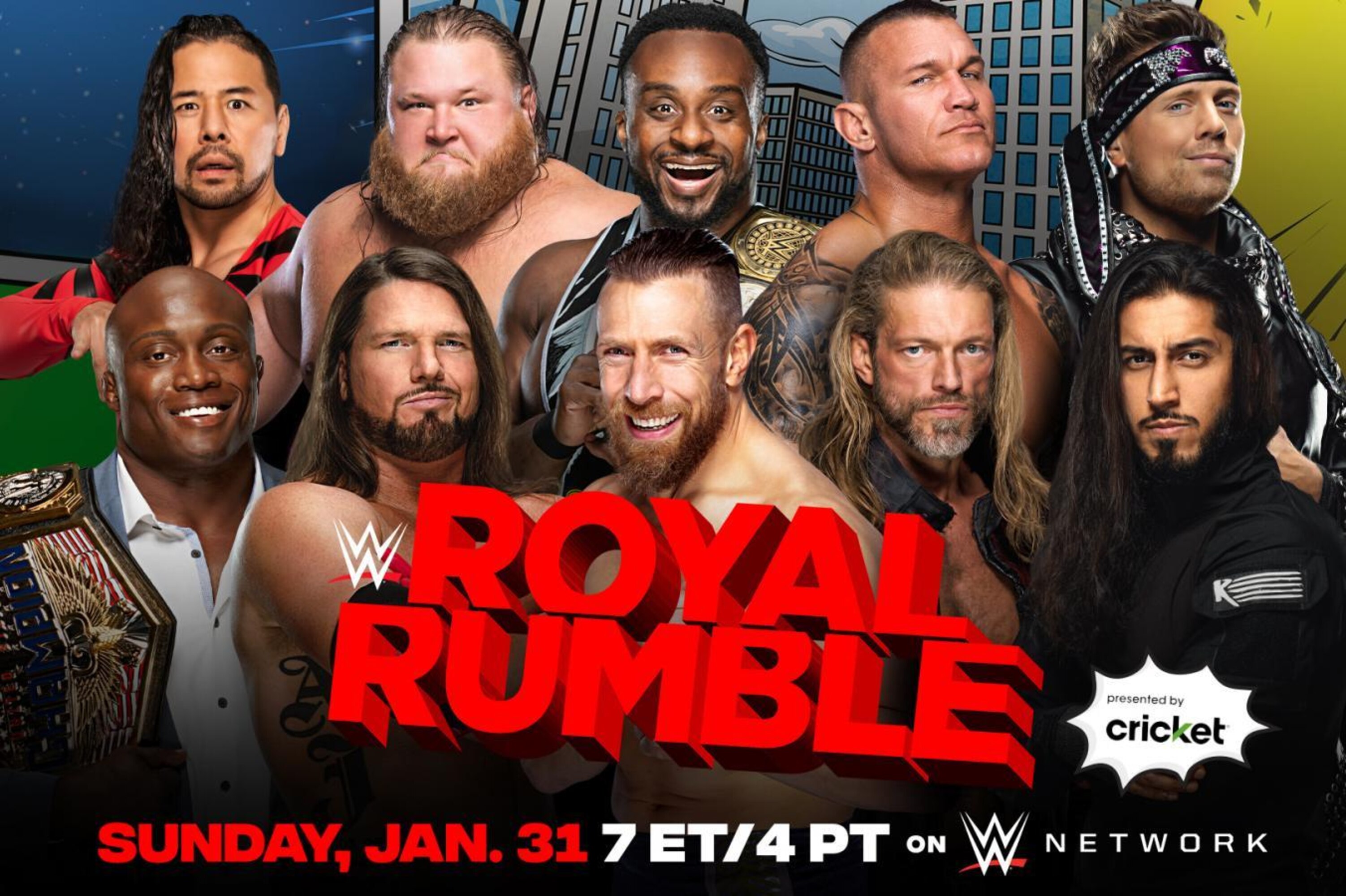 Edge Stuns Randy Orton to Win 2021 WWE Men's Royal Rumble Match