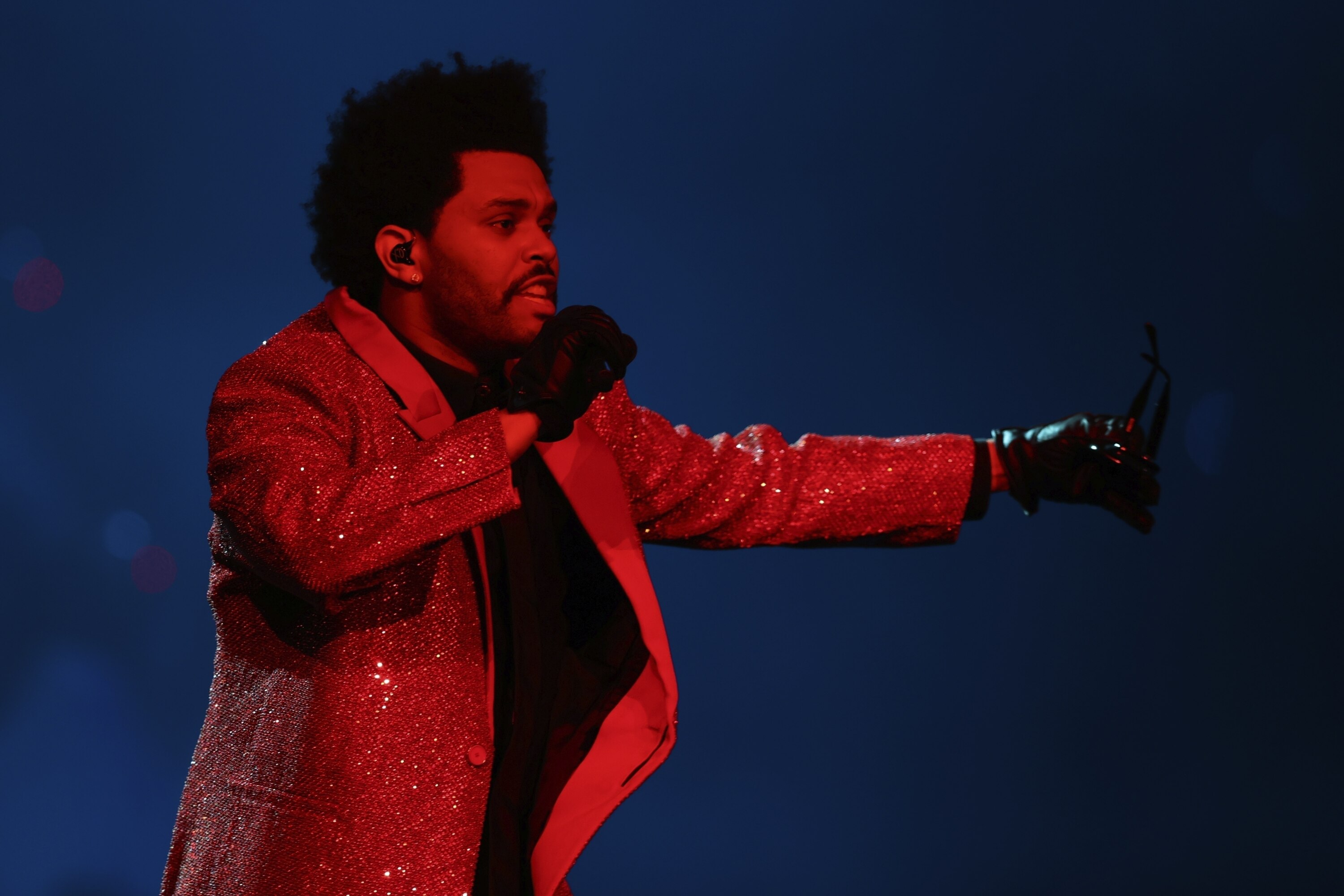 The Weeknd Receives Custom Super Bowl Ring After Halftime Performance