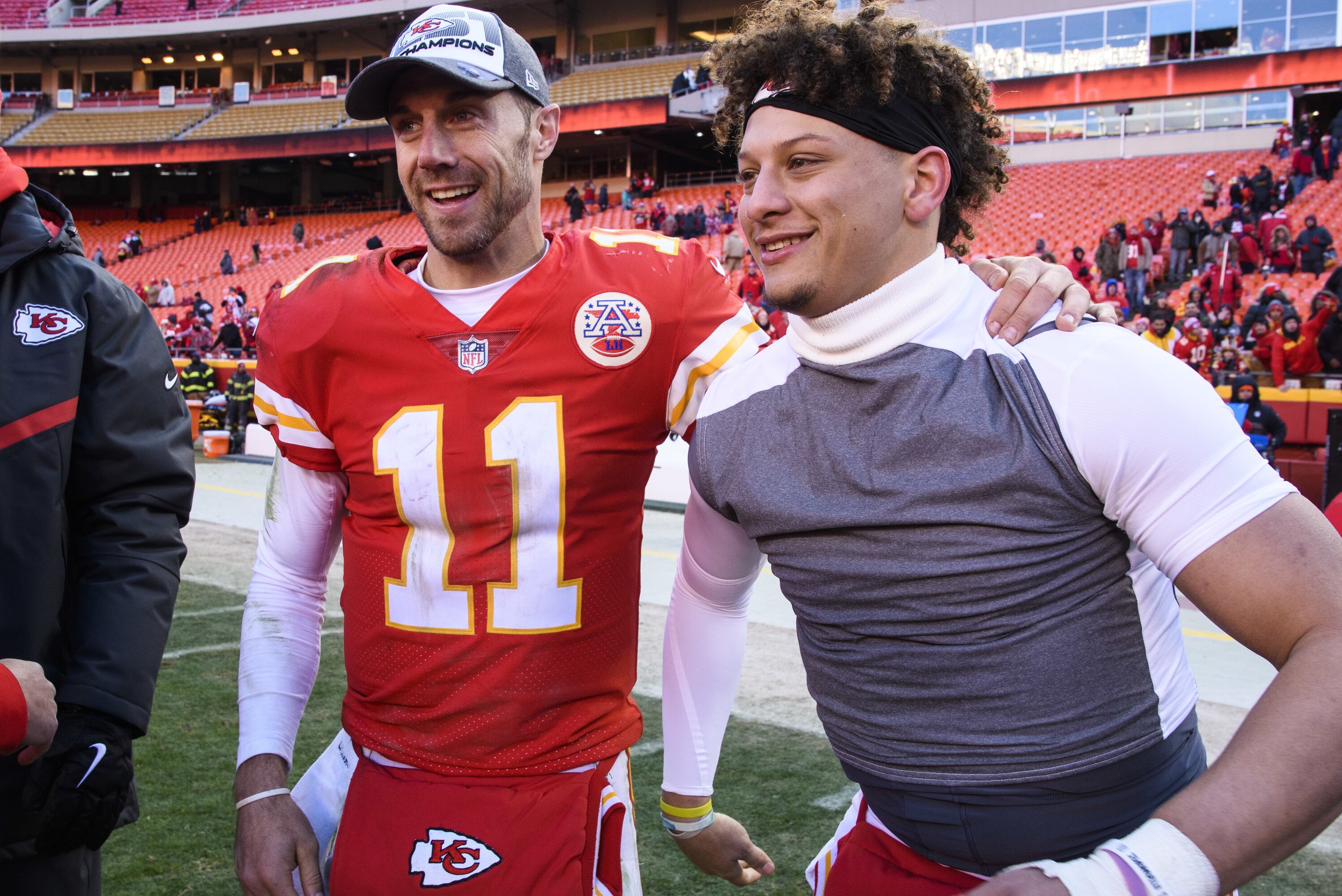 Chiefs' Patrick Mahomes: Alex Smith Always Seemed to Be Better from ...