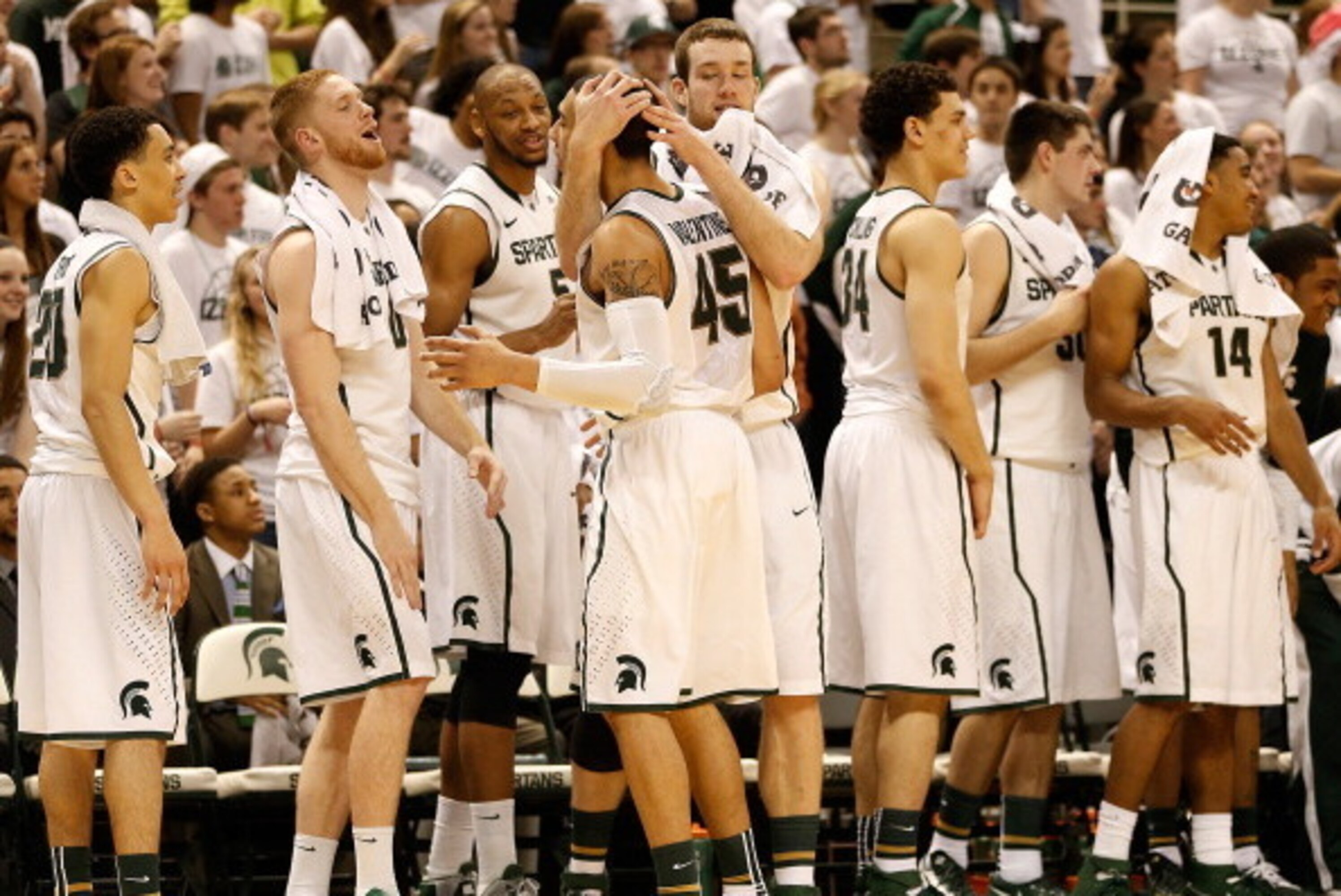 Michigan State Basketball: 2013-14 Progress Report for Spartans Starters