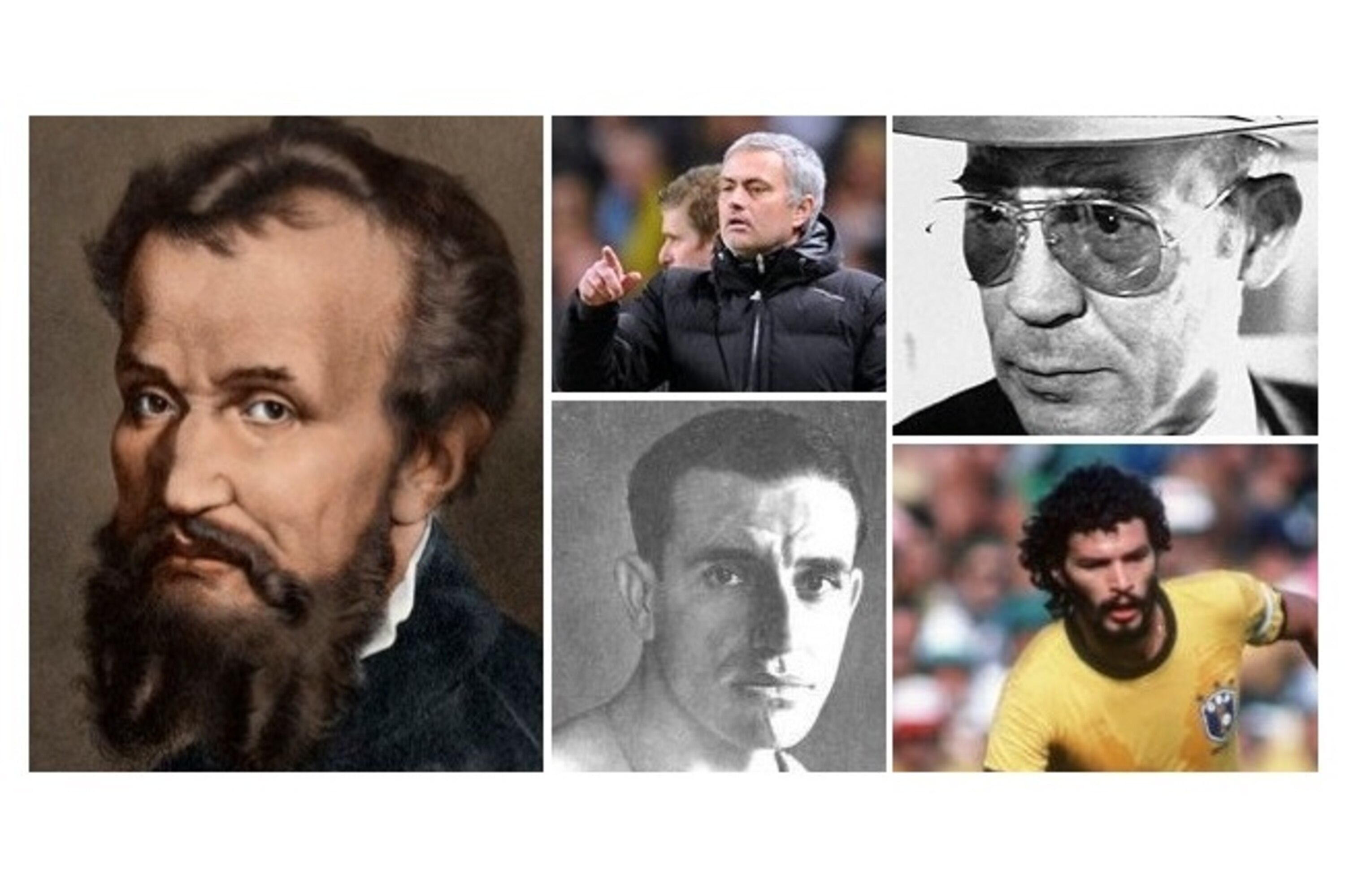 Imagining World Football Personalities as Historical Figures