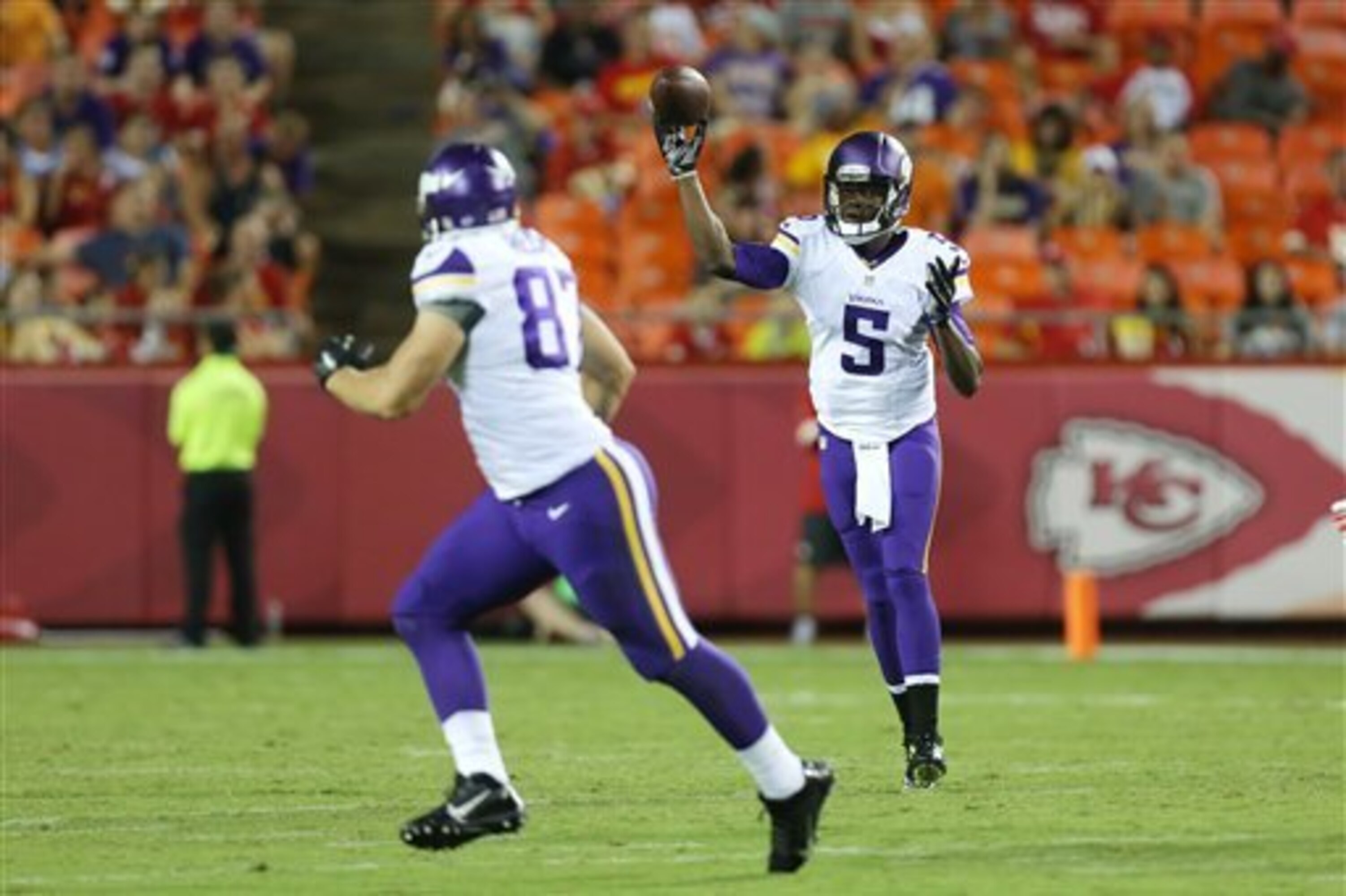 Minnesota Vikings vs. Tennessee Titans: Vikings Preseason Week 4 Game ...
