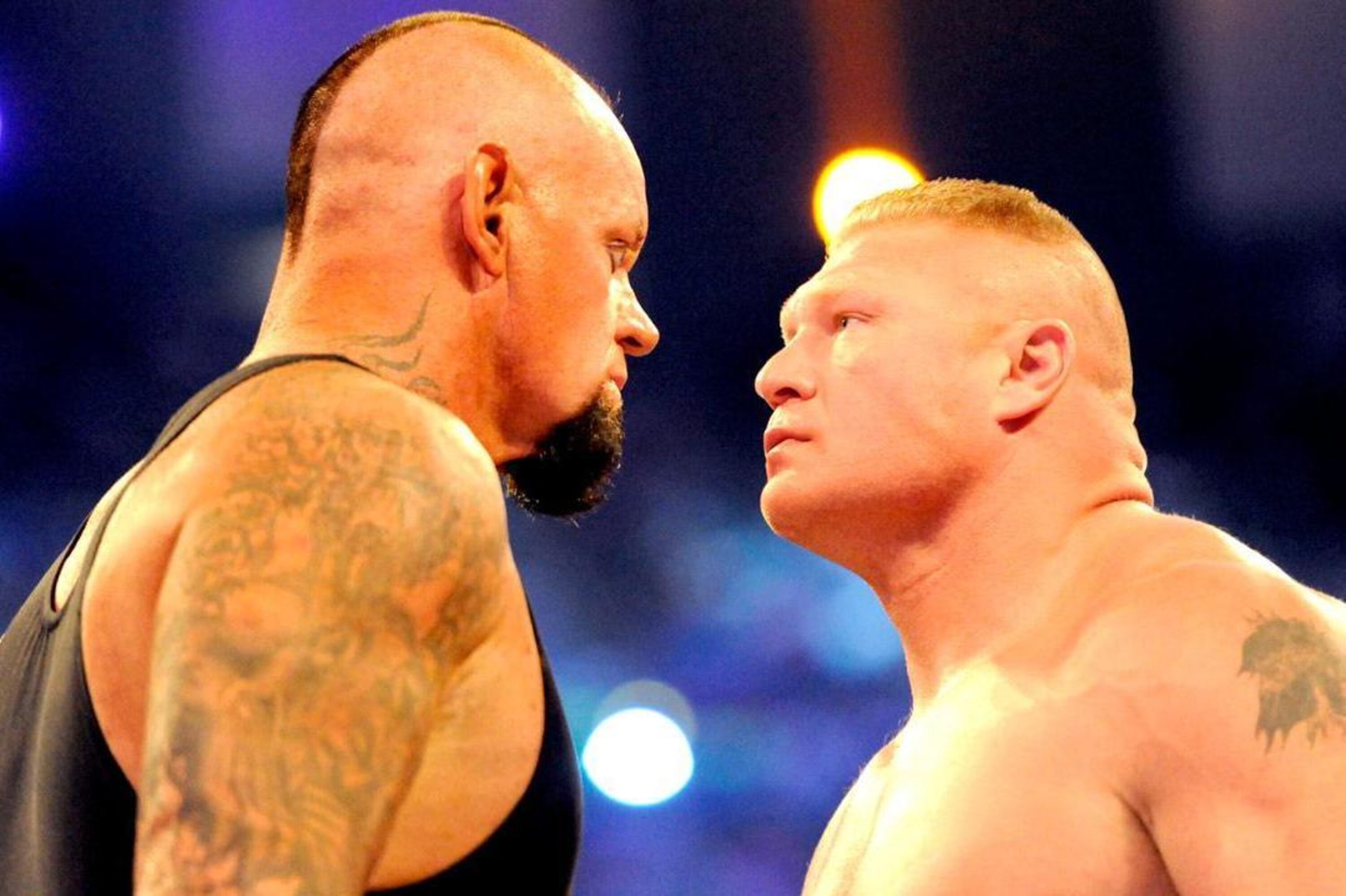 wwe undertaker lesnar
