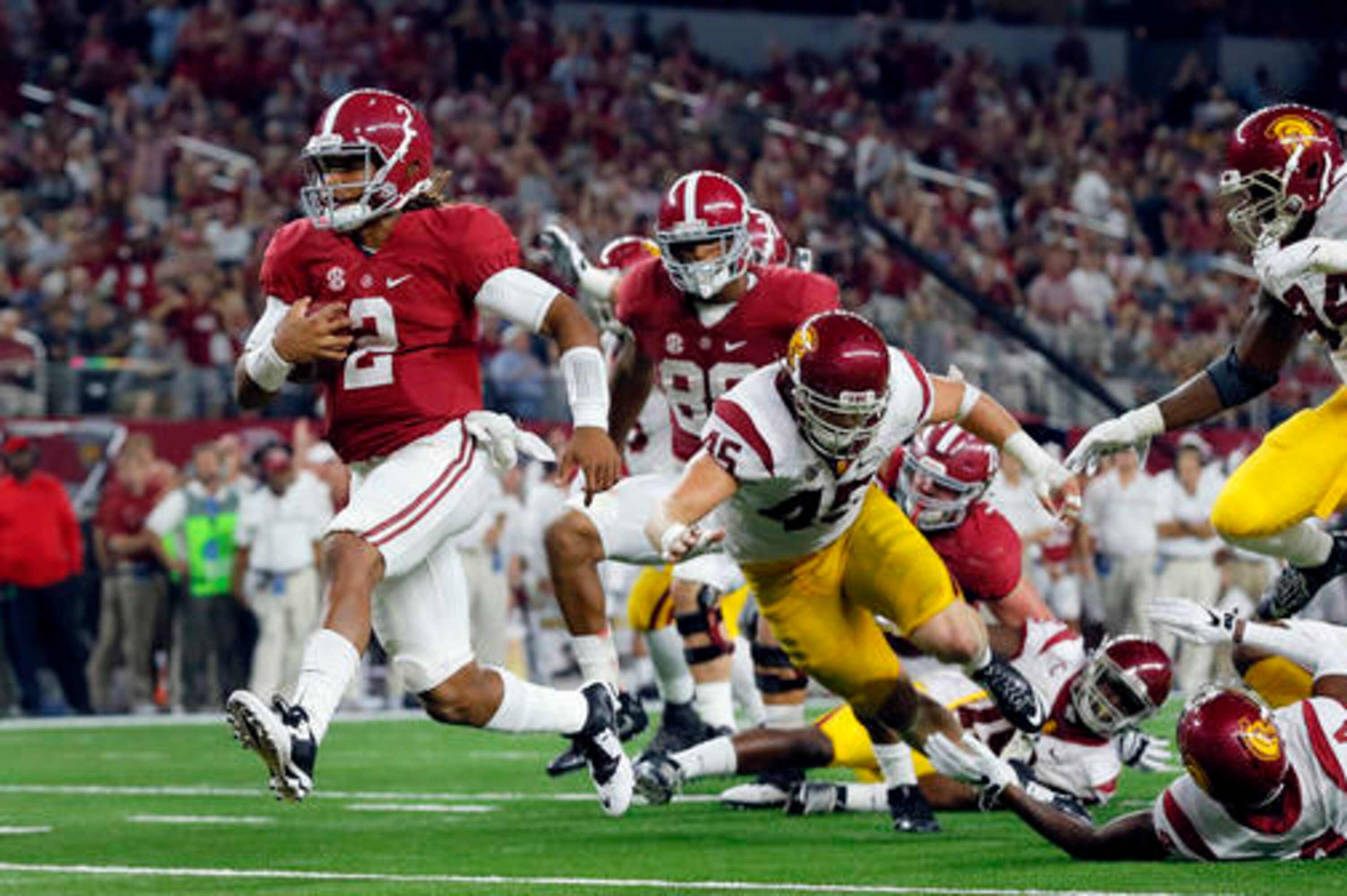 USC vs. Alabama: Game Grades, Analysis for Tide