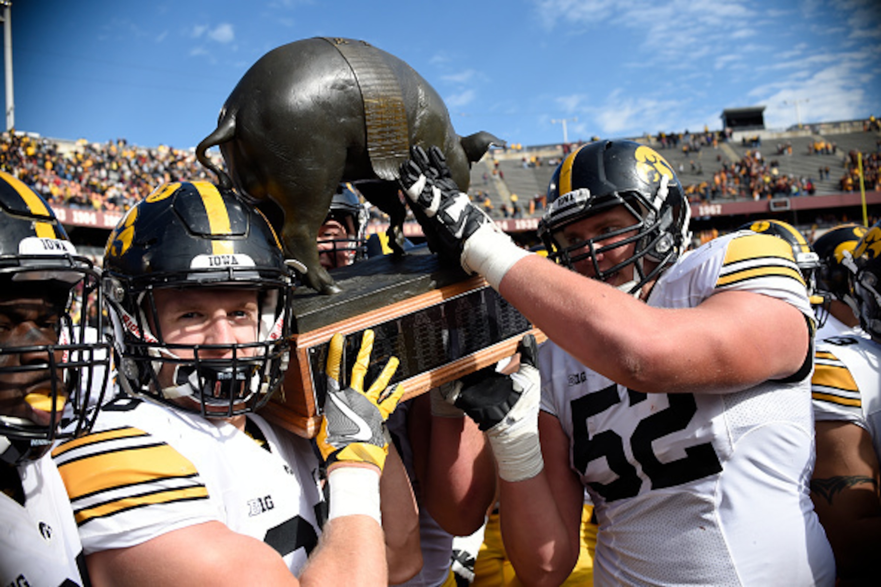 Ranking the Top College Football Rivalry Game Trophies